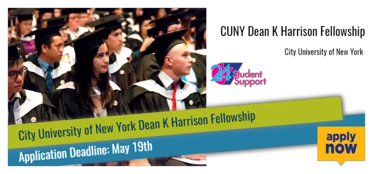 CUNY Dean K Harrison Fellowship - USA Scholarships 2025 | Free ...