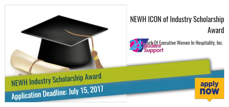 NEWH ICON of Industry Scholarship Award - USA Scholarships 2025 | Free ...