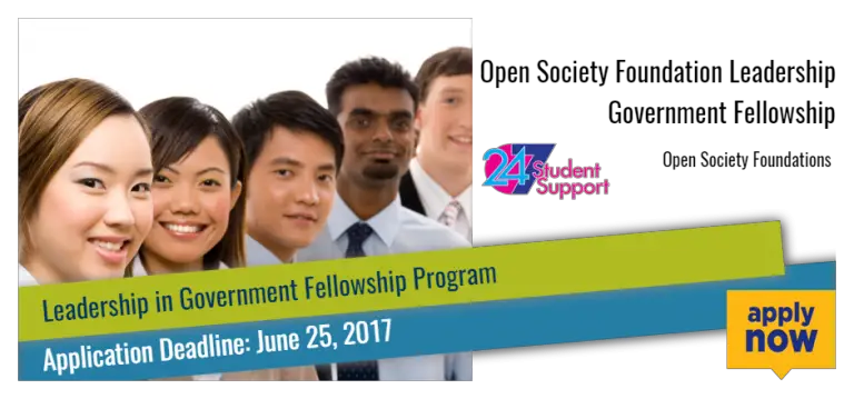 Open Society Foundation Leadership Government Fellowship - USA ...