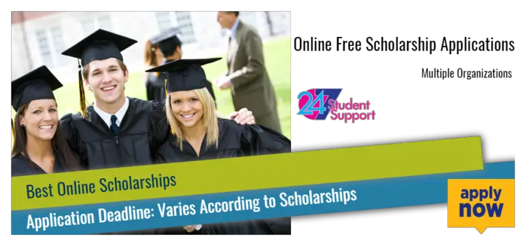 Online Free Scholarship Applications | USA Scholarships 2024 | Free ...